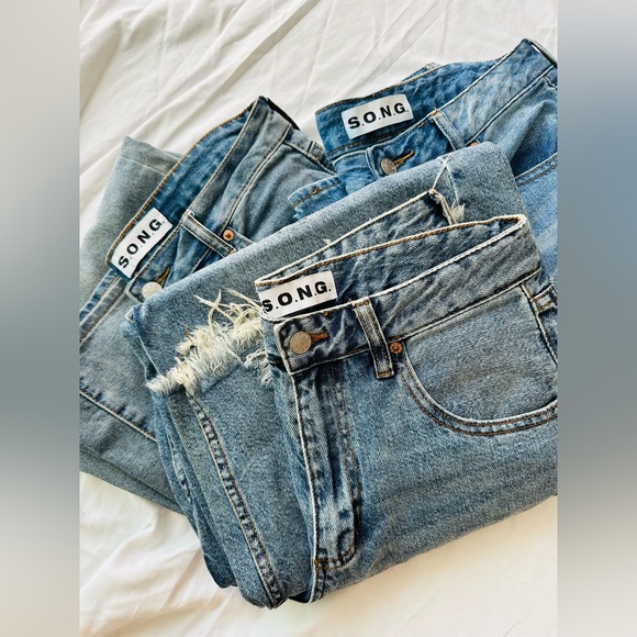 S.O.N.G. | Jeans | Bundle 3 Pairs Of Song Denim Jeans | Poshmark